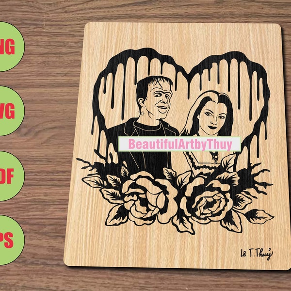 The Munsters Svg - Etsy