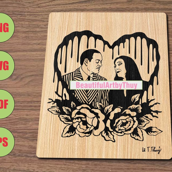 Morticia Addams Svg - Etsy