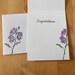 Delicate Daisy Congratulations Card - Etsy