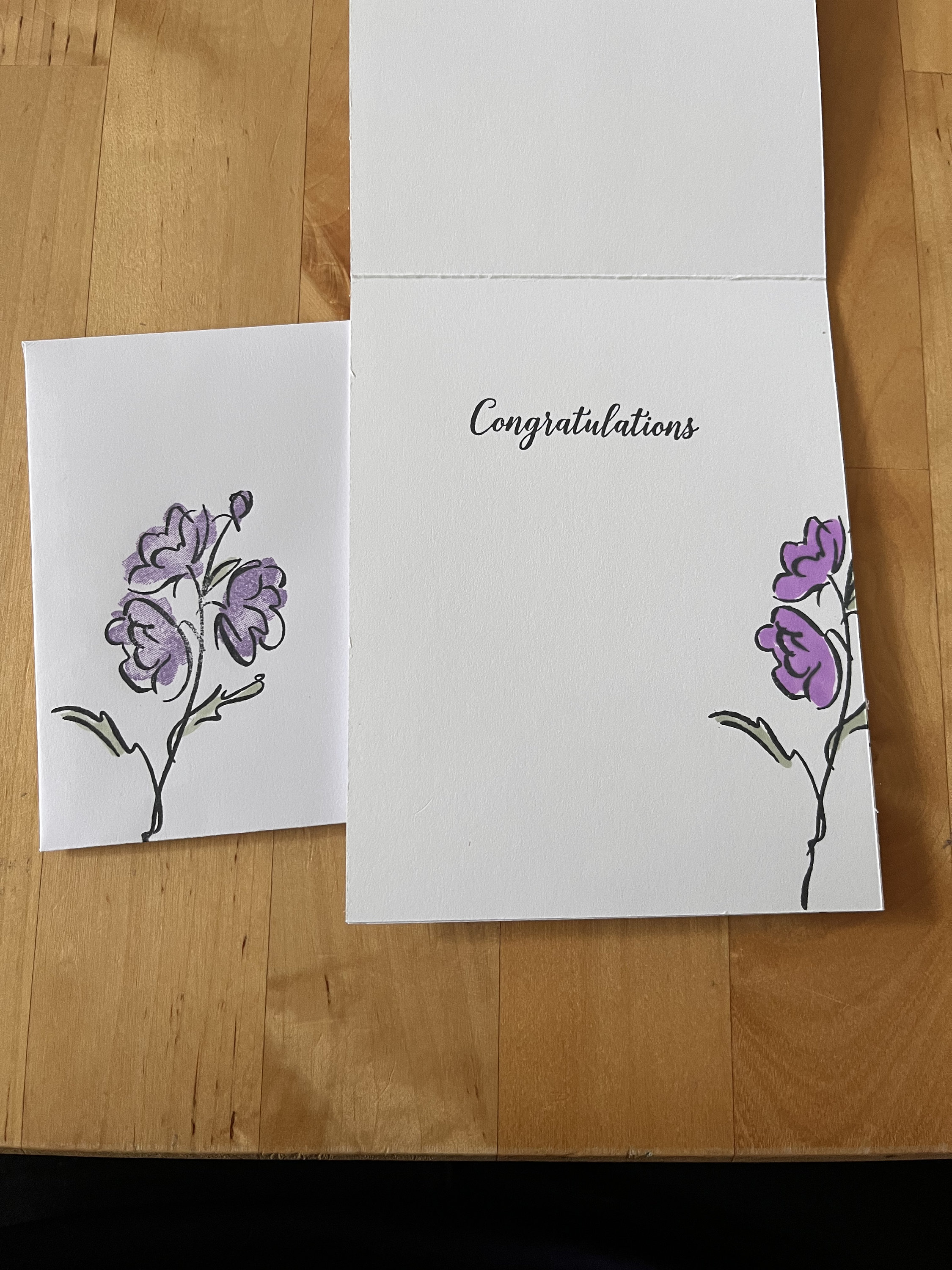 Delicate Daisy Congratulations Card - Etsy