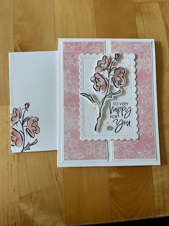 Delicate Daisy Congratulations Card | Etsy