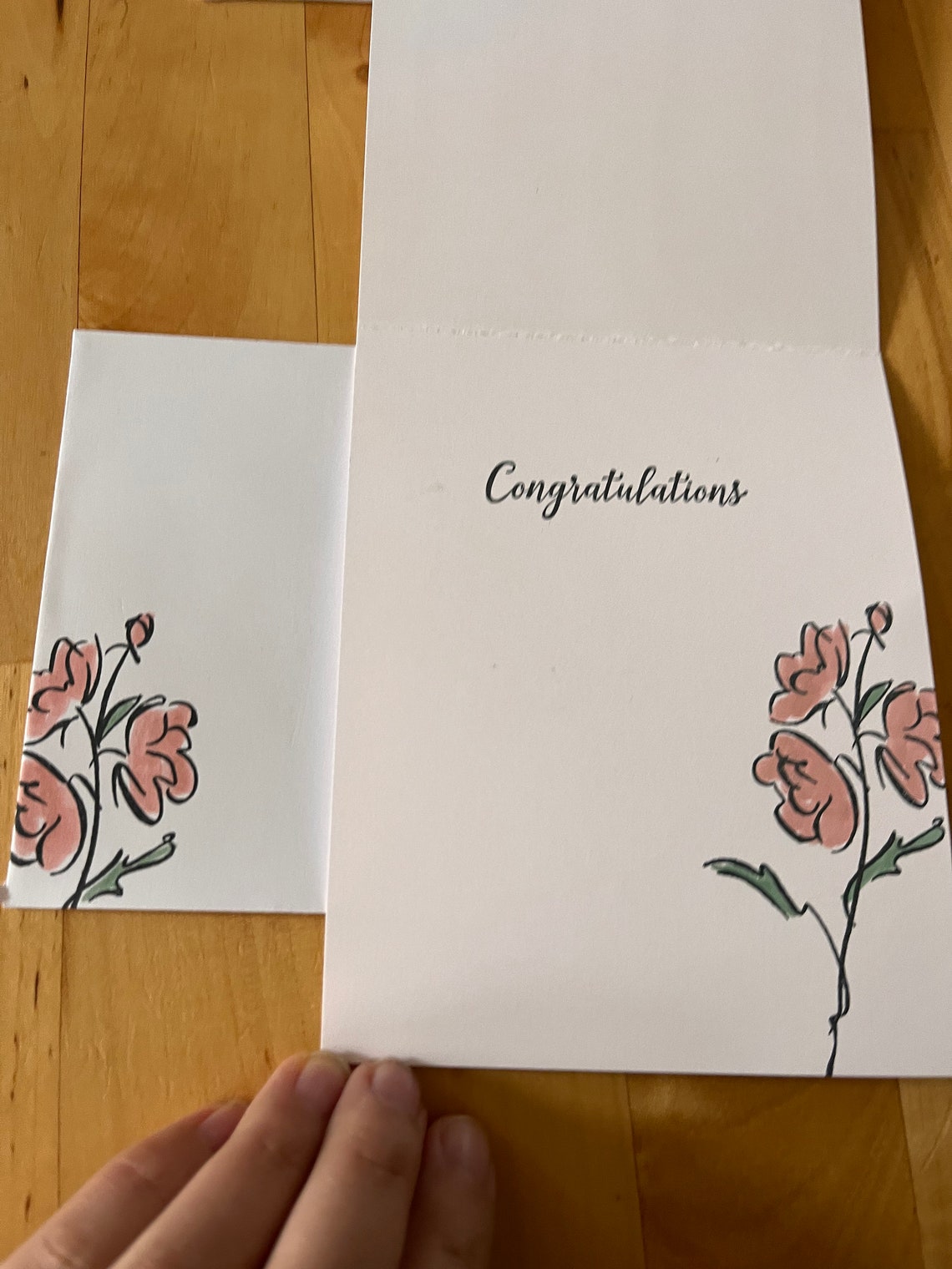 Delicate Daisy Congratulations Card - Etsy