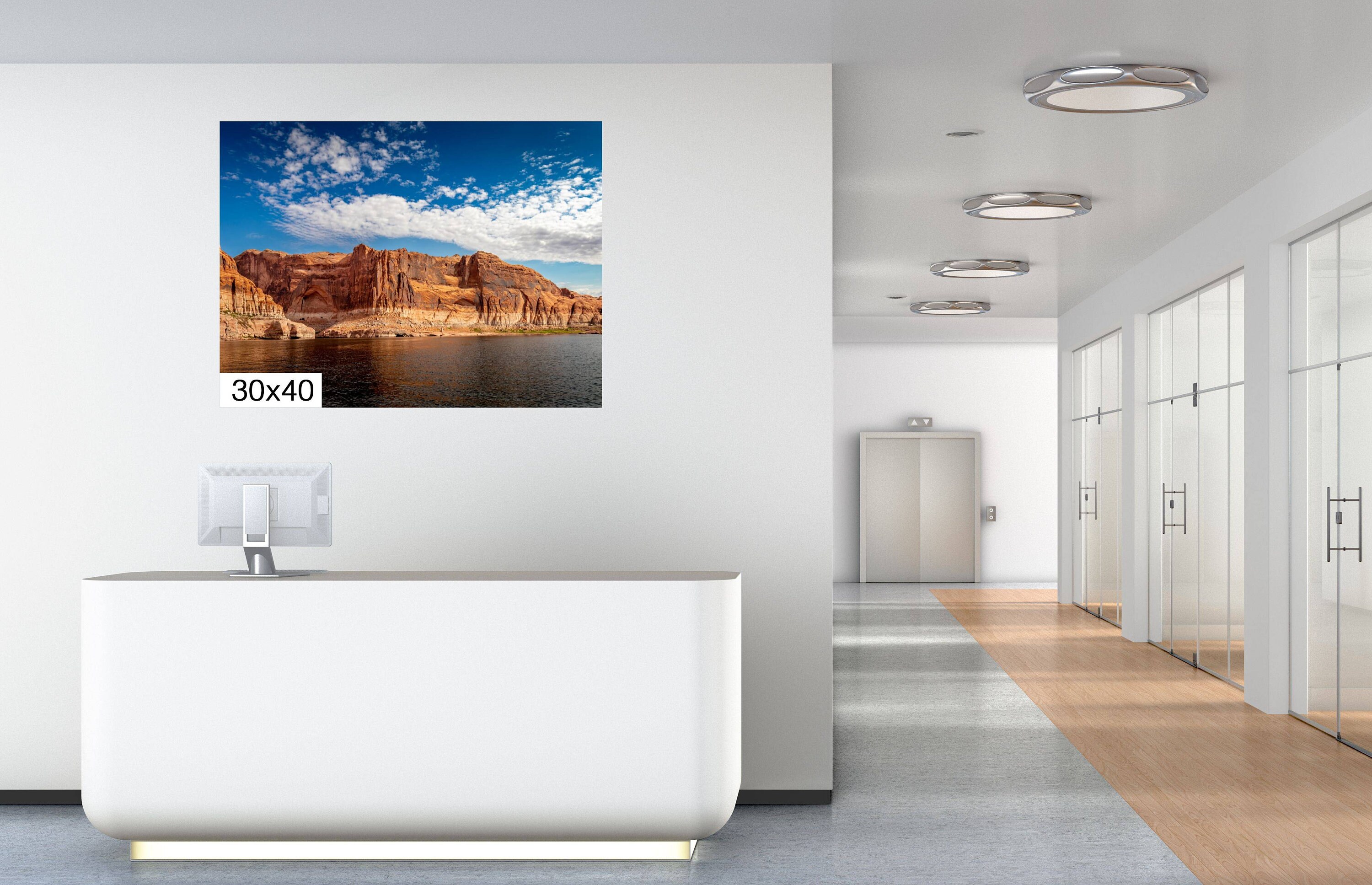 Beautiful Lake Powell Canyon Wall - Etsy