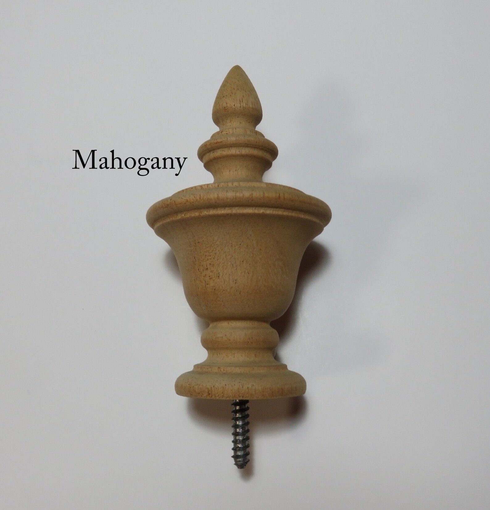 Wood Finial Replacement Bed Post 4-7/8 H X 2-3/4 W X 1-3/4 - Etsy