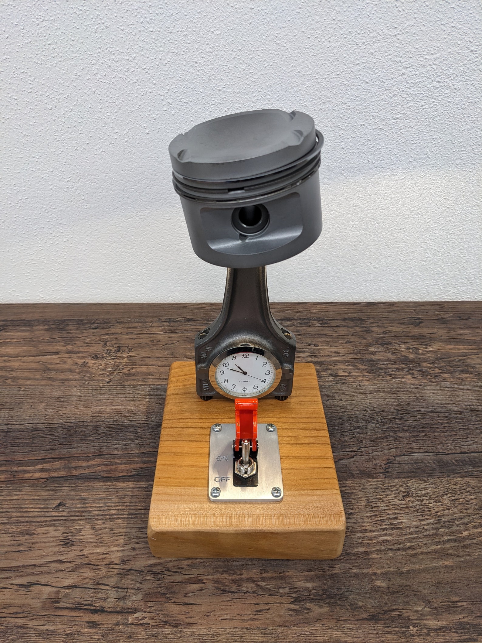 Piston Lamp With Clock, BMW Piston Clock - Etsy