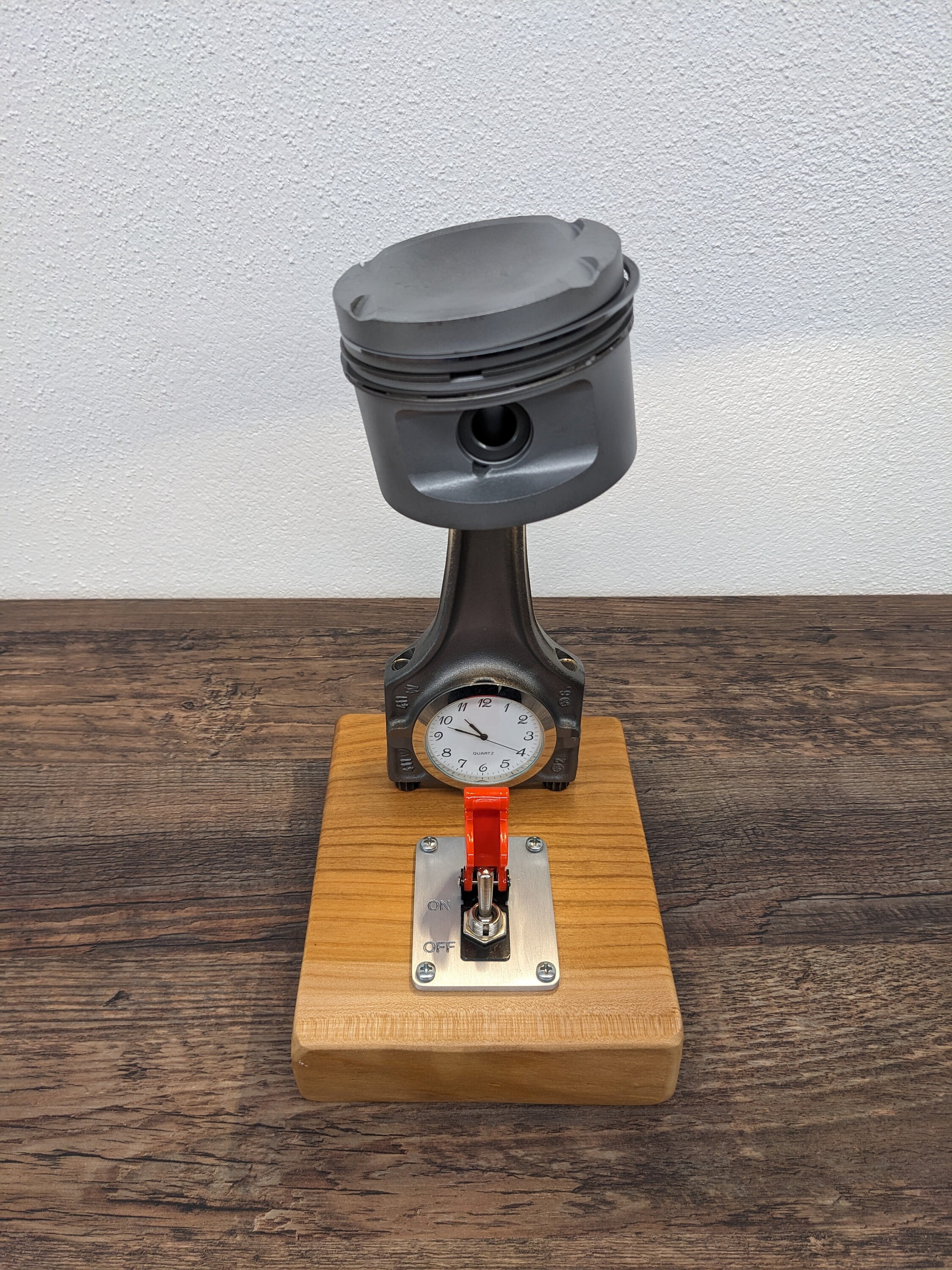 Piston Lamp With Clock, BMW Piston Clock - Etsy