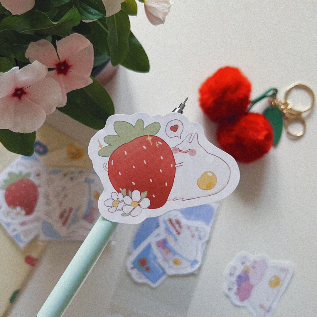 EGG YOLK CAT sweet Edition Sticker Set - Etsy
