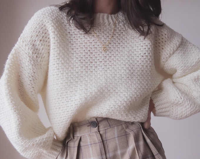 Crochet Sweater Pattern The Gaia Sweater Etsy