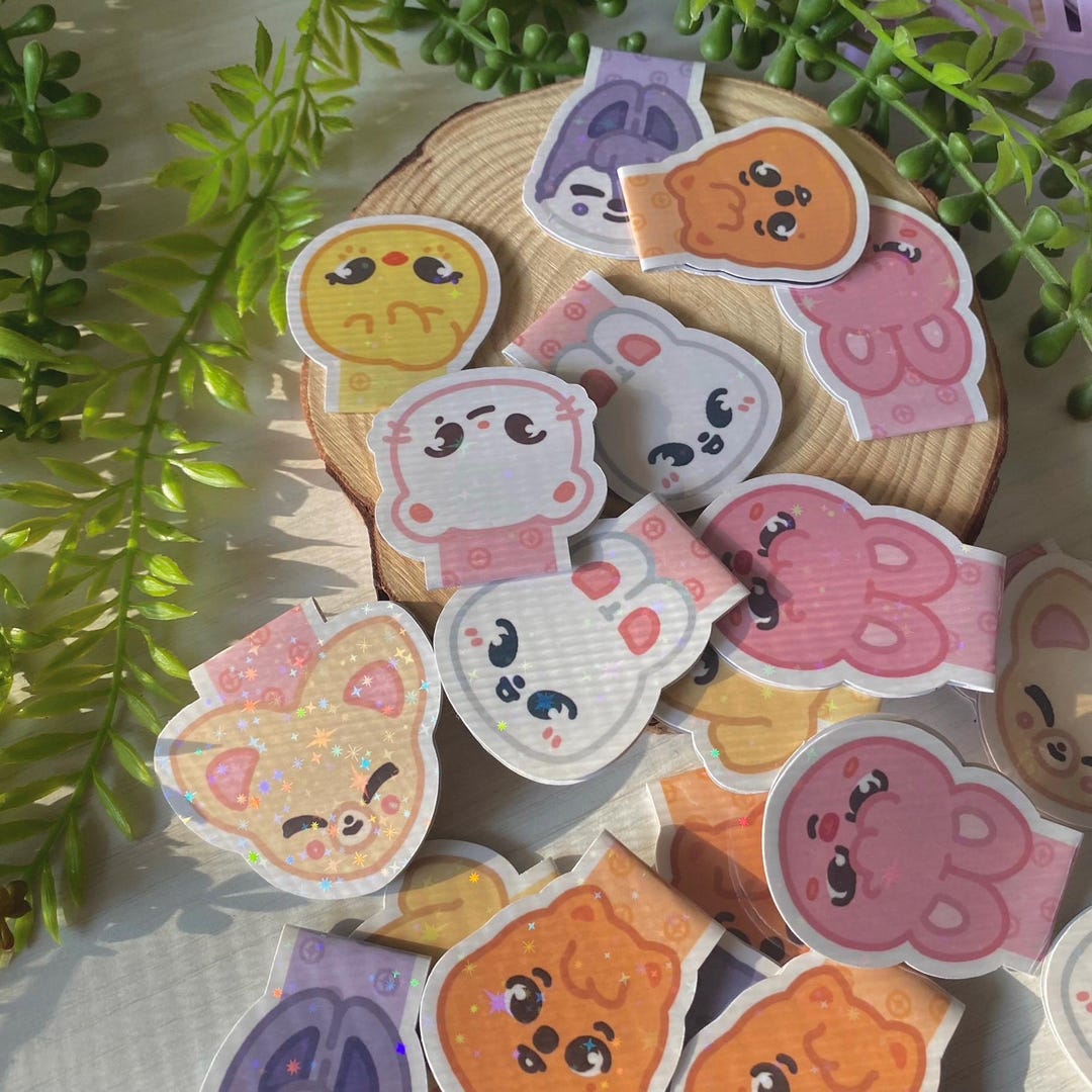 Skzoo Magnetic Bookmarks | Cute Handmade K-pop Stray Kids-inspired ...
