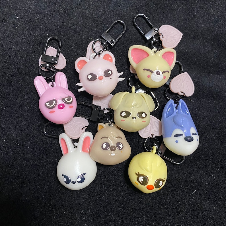 Skzoo Keychains Stray Kids Stray Kids Key Ring Stray Kids - Etsy
