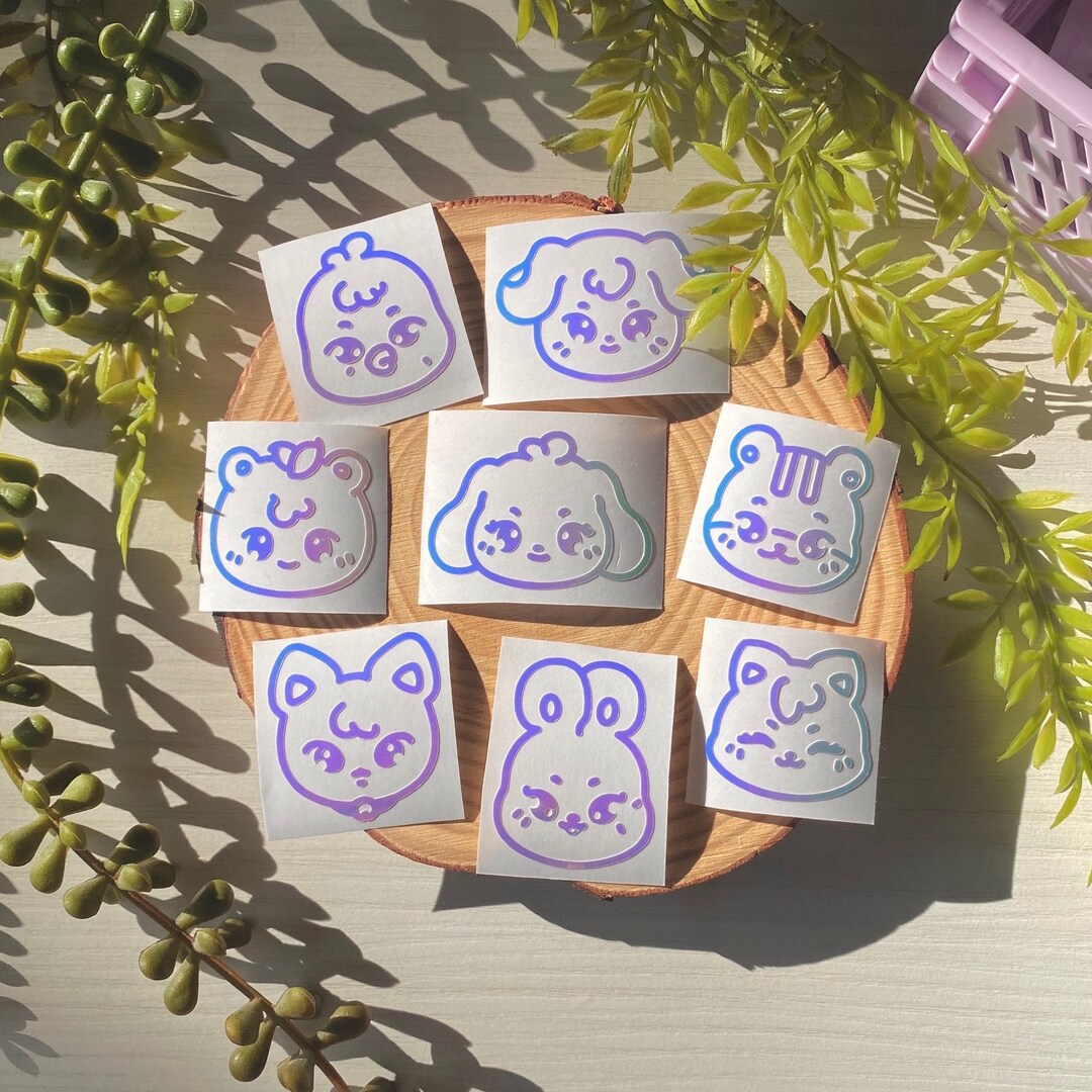 Aniteez Vinyl Decal Pack | Fanmade Stickers for Atinybong Lightstick ...