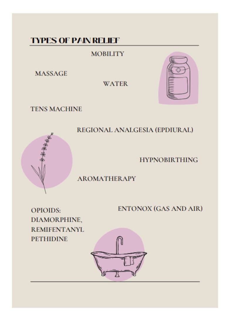 Pocket Placement Guide Care in Labour and Birth With Birth Positions ...