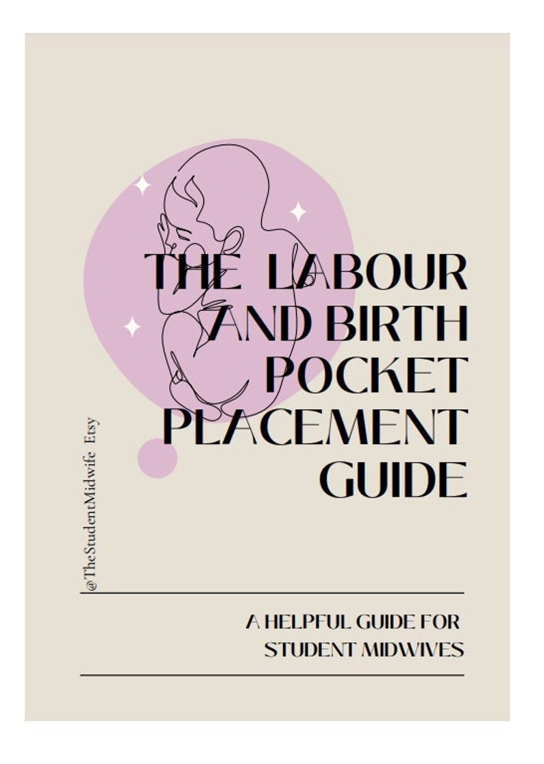 Pocket Placement Guide Care in Labour and Birth With Birth | Etsy