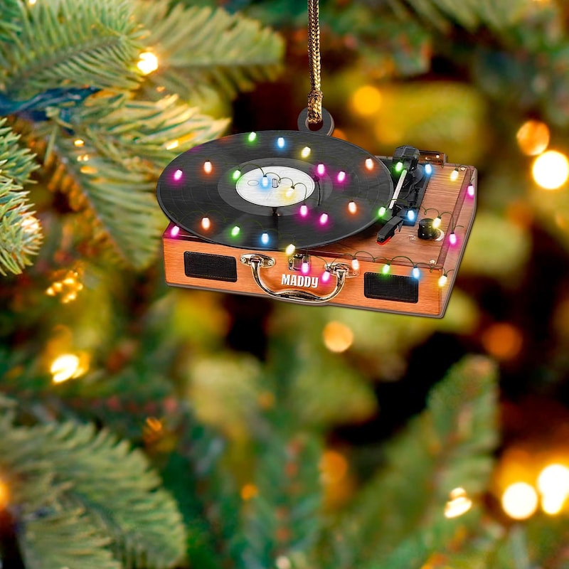 Vinyl Record Christmas Ornament - Etsy