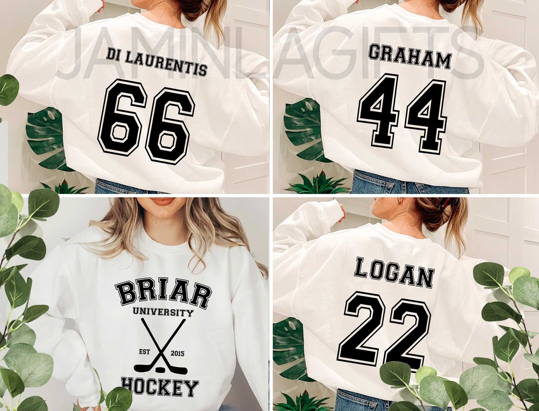 Briar University Hockey Sweatshirt, Briar Sweatshirt, Briar U ...