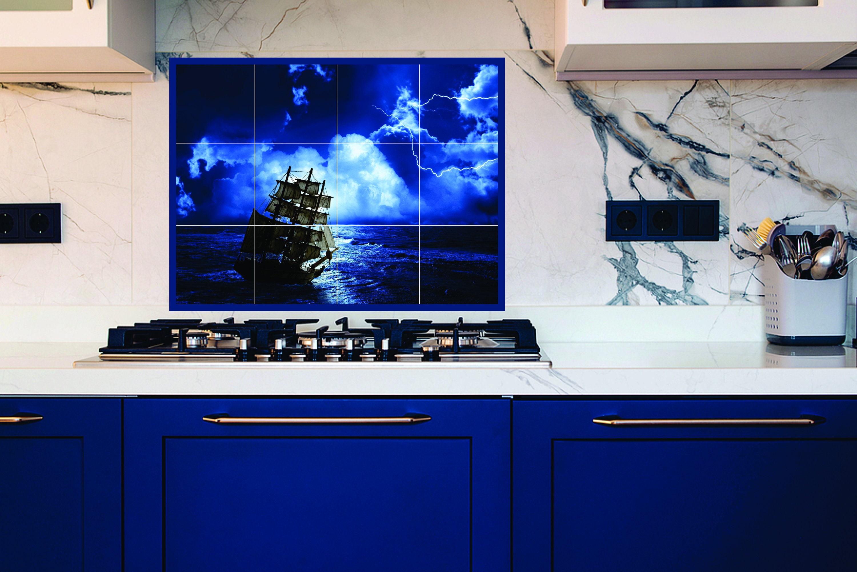 SAILING SHIP Tile Mural - Etsy