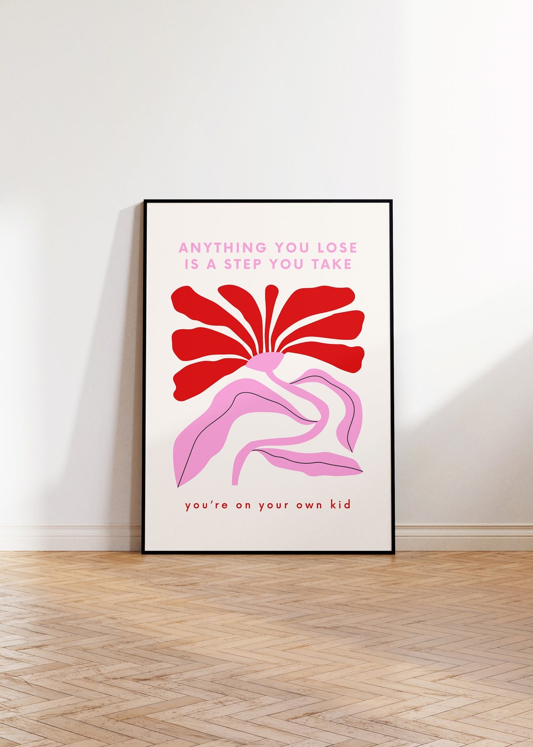 Music Inspired Print You're on Your Own Kid, Midnight Music Print ...