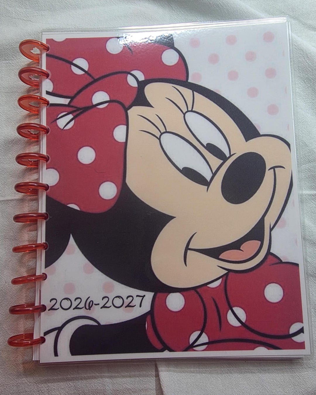 Minnie Mouse Undated Planner - Etsy