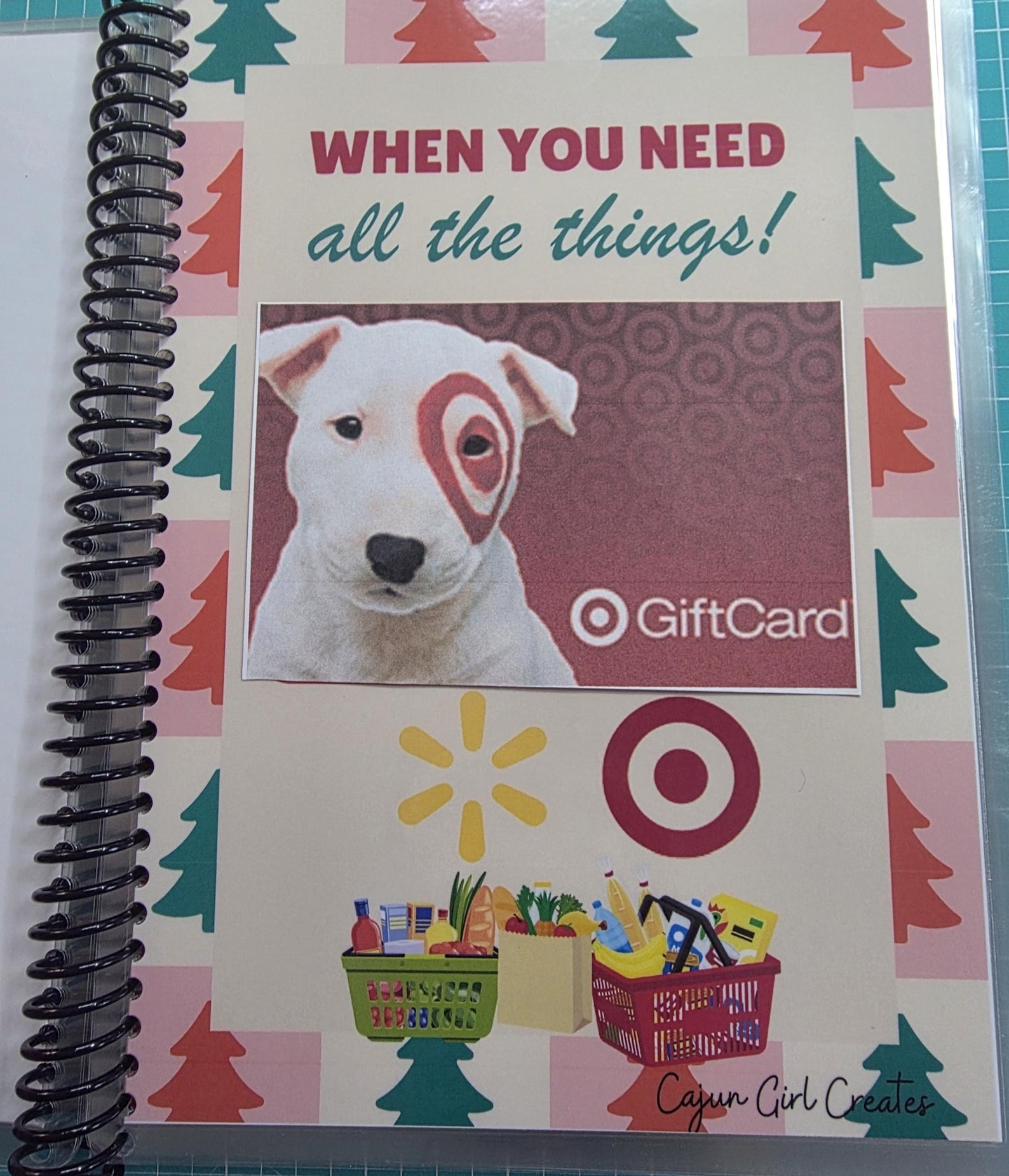 Christmas Gift Card Book - Etsy