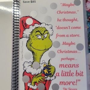 The Grinch Scratch and Save Challenge Book - Etsy