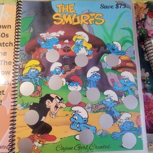 The Forgotten 80's Scratch and Save Challenge Book - Etsy