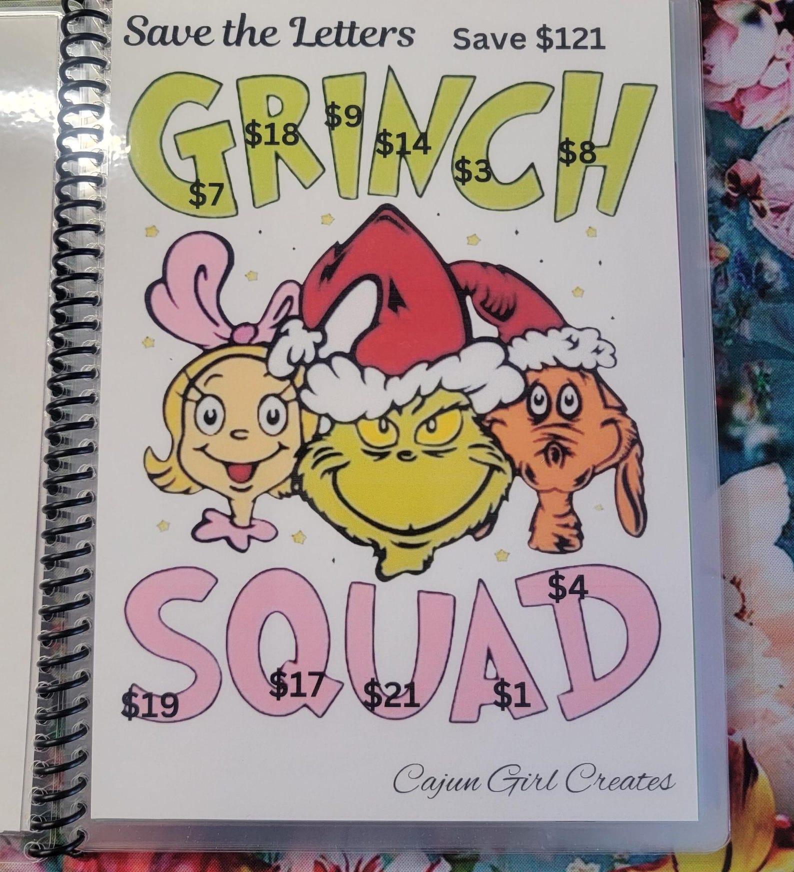 The Grinch Scratch and Save Challenge Book - Etsy
