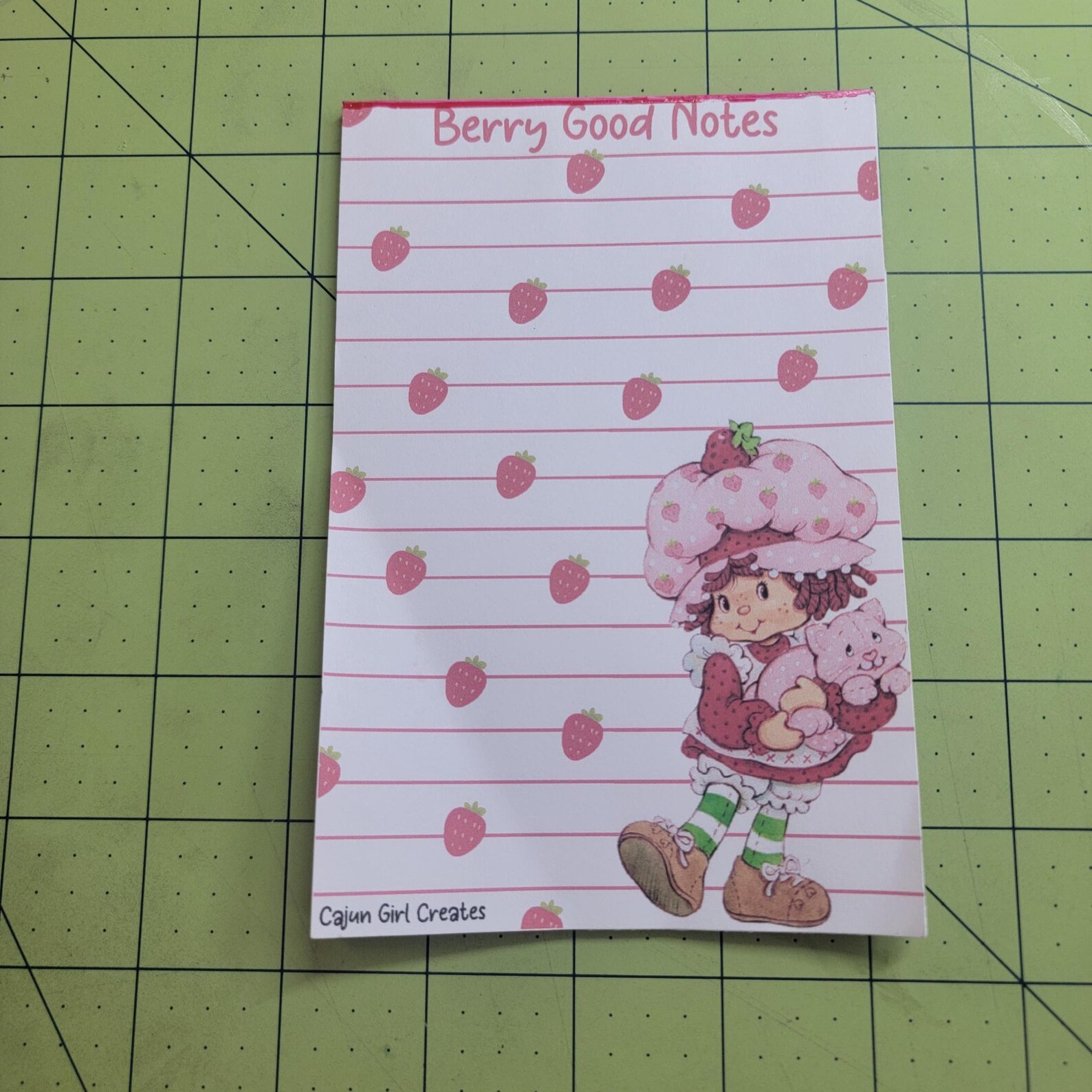 Strawberry Shortcake Note Pads - Etsy