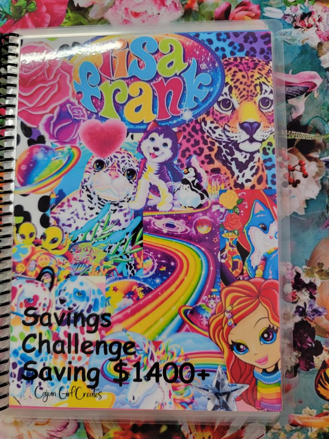 Liza Frank Scratch and Save Challenge Book - Etsy