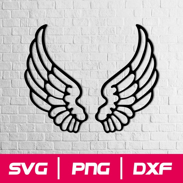 Wood Angel Wings - Etsy