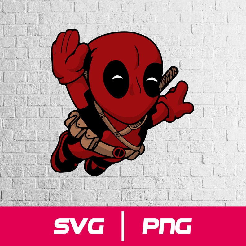 Deadpool Svg Cut File Deadpool Png Files Super Hero Cut - Etsy