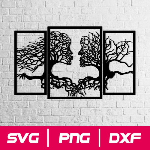 Human Tree Butterfly Svg Cut File Animal Dxf Files Plasma Cut - Etsy