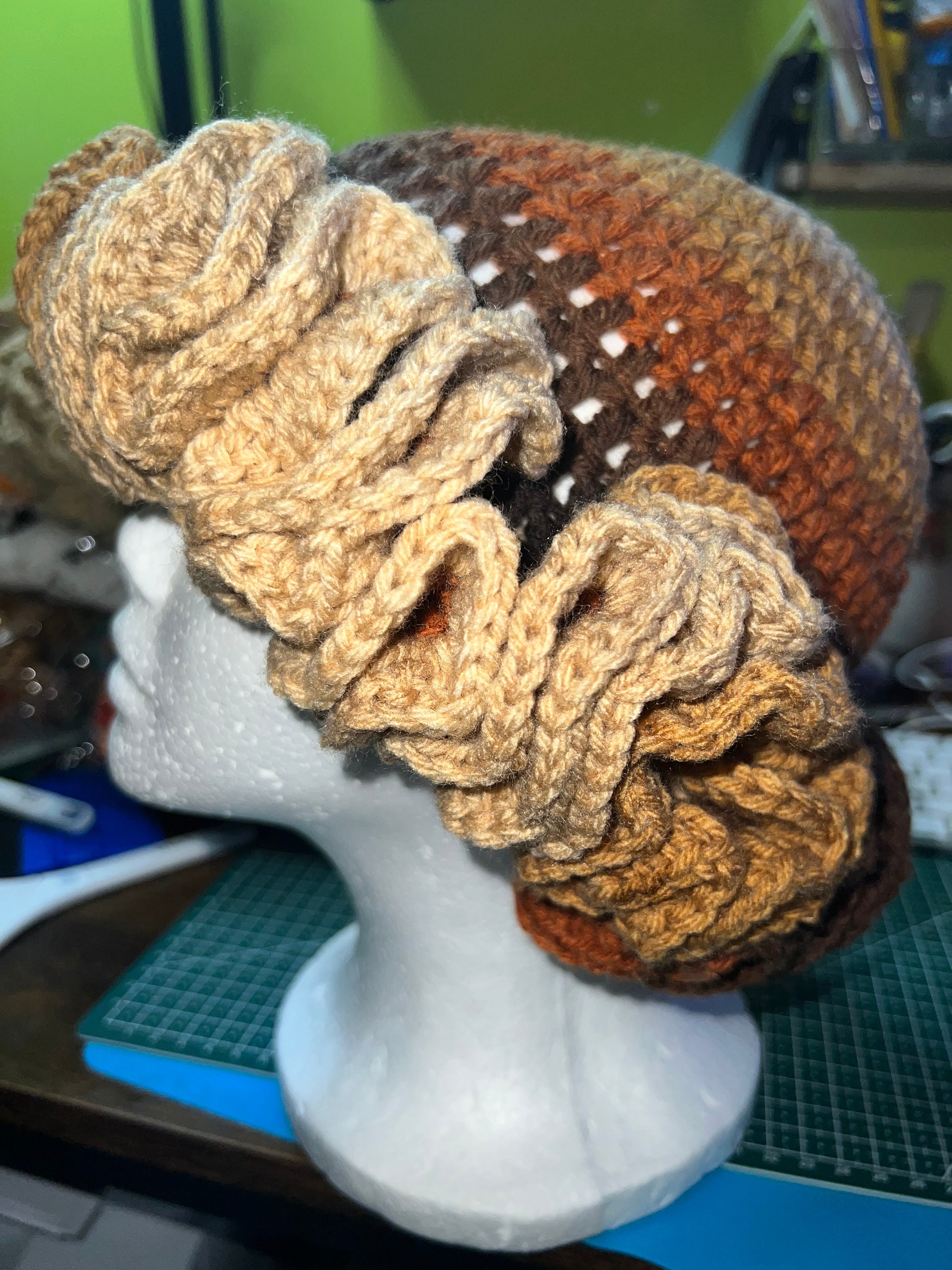 Crochet Ruffle Hat - Etsy