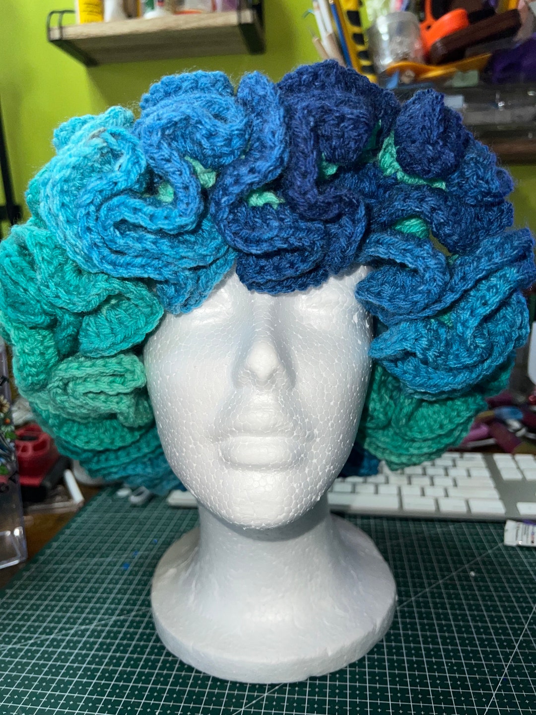 Crochet Ruffle Hat - Etsy