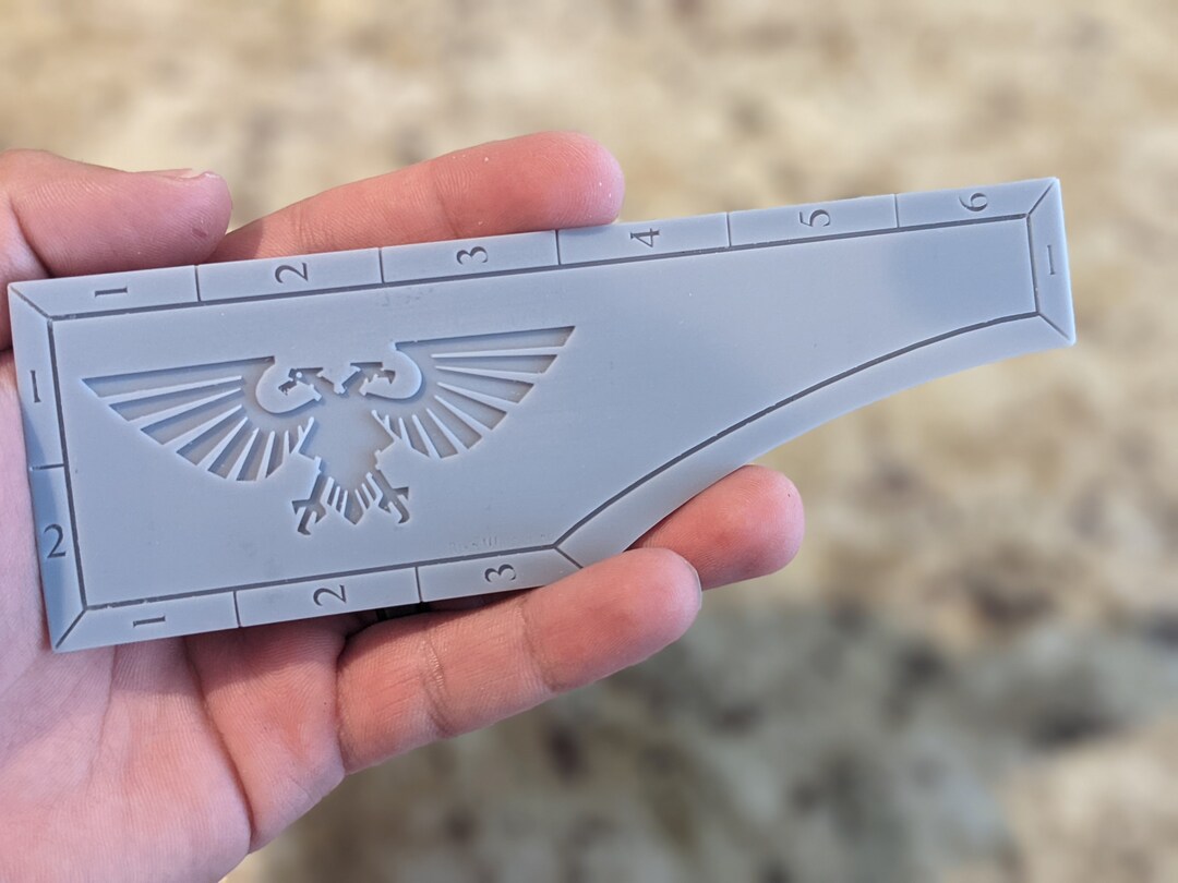 40k Ruler / Measuring Stick 6 9 Nachmund Nephilim Highly Customizable ...