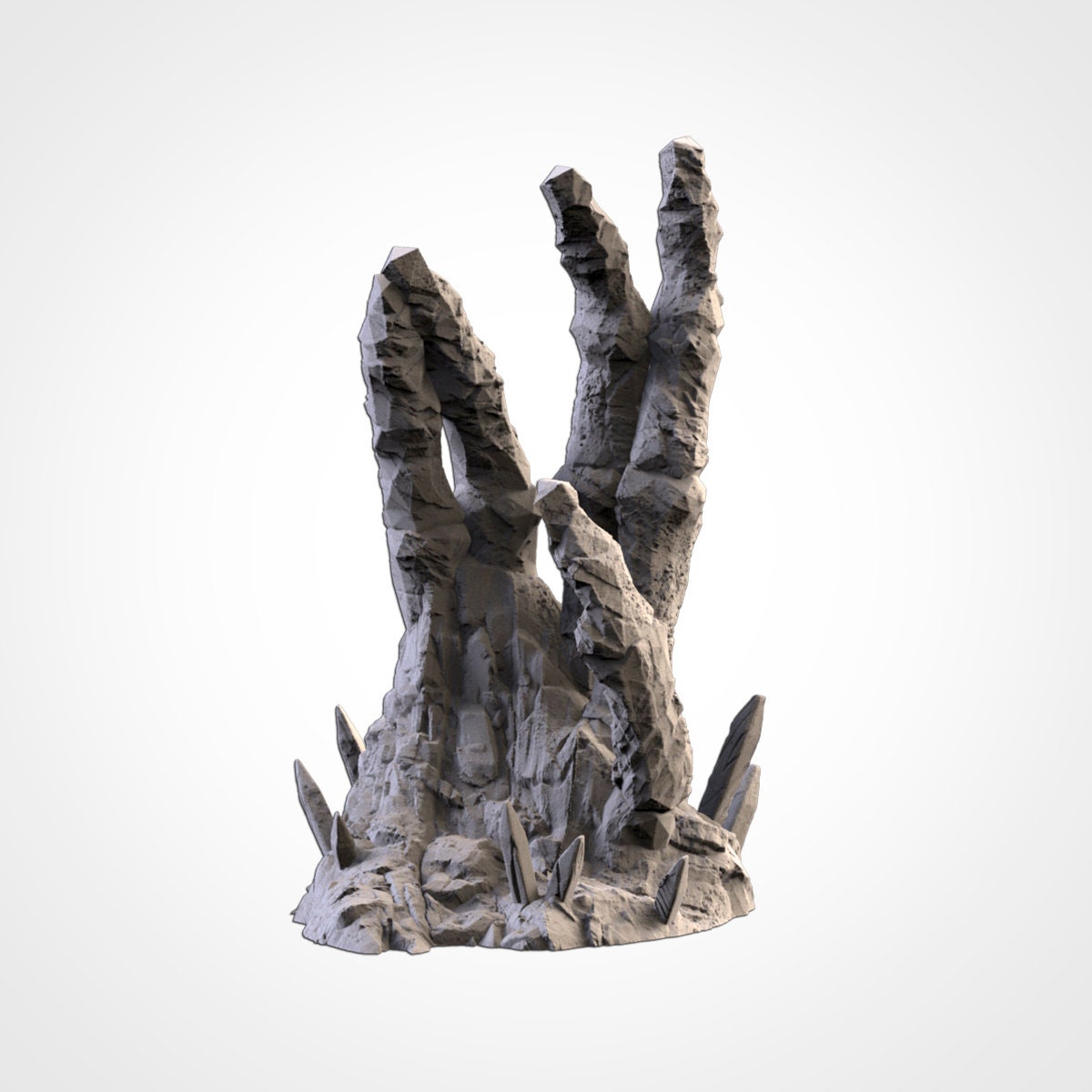 Cursed Ground Skull Rocks Sci Fi Wargaming RPG High Detail Resin ...