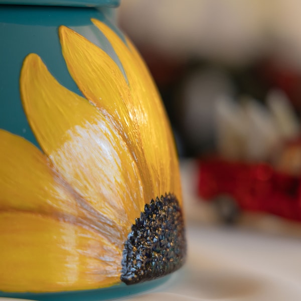 Sunflower Teapot - Etsy