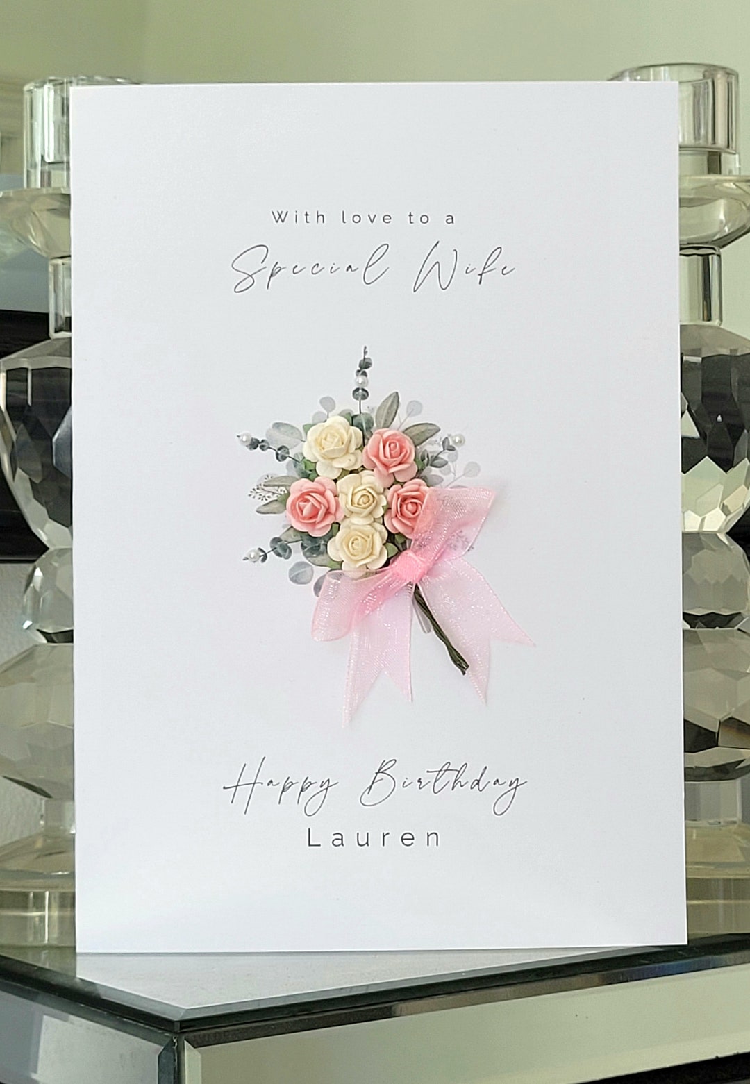 Happy Birthday Wife Card, Wife Birthday Card, Special Wife Birthday ...