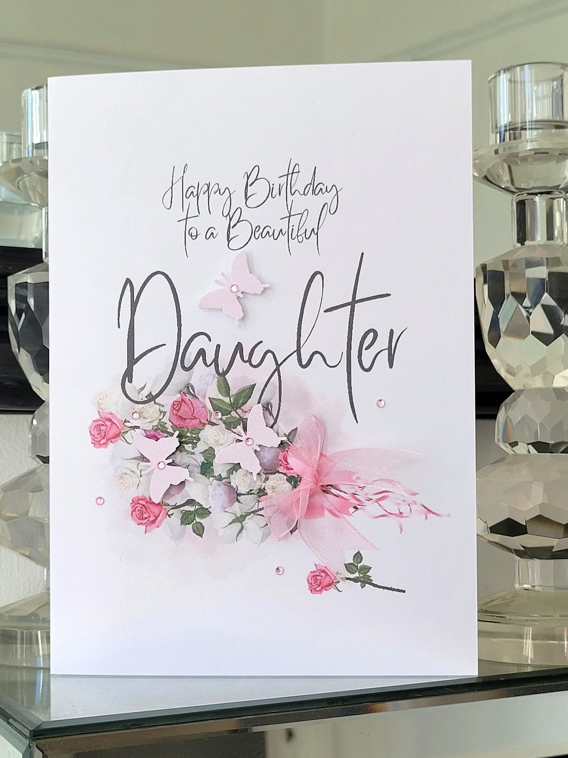 Happy Birthday Daughter Card, Daughter Birthday Card, Beautiful ...