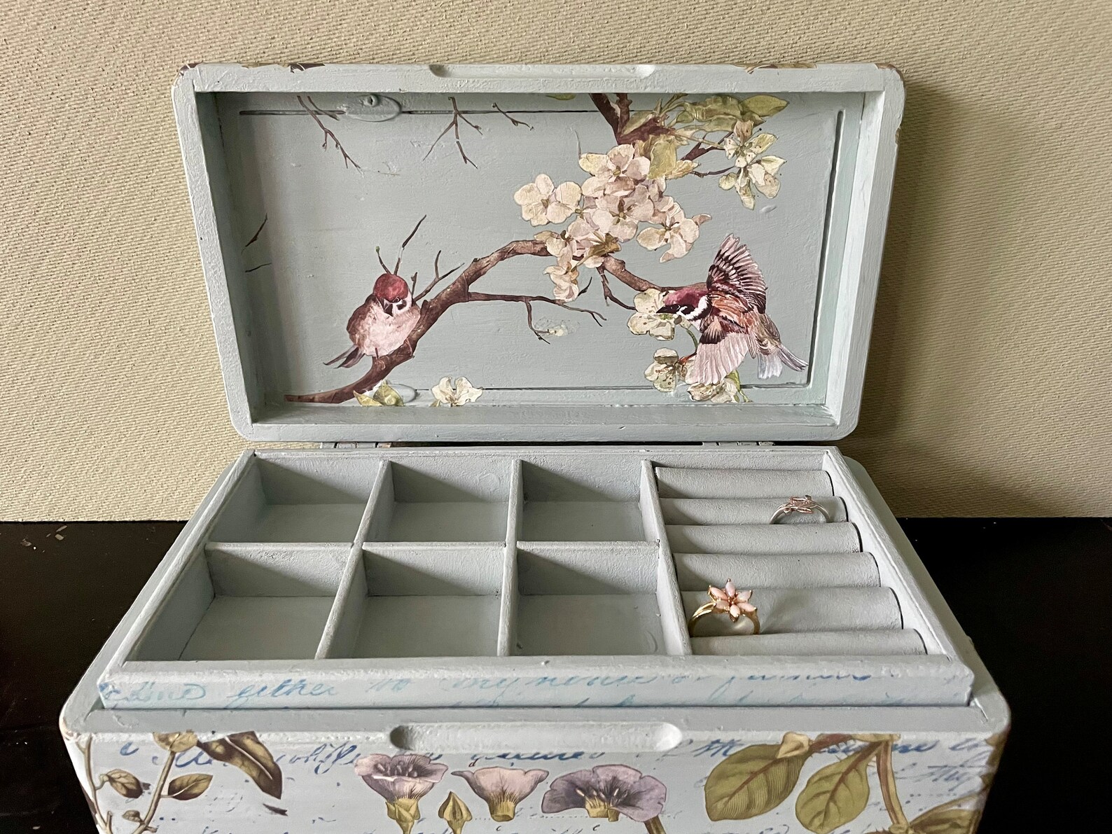 Refurbished Vintage Jewellery Box - Etsy