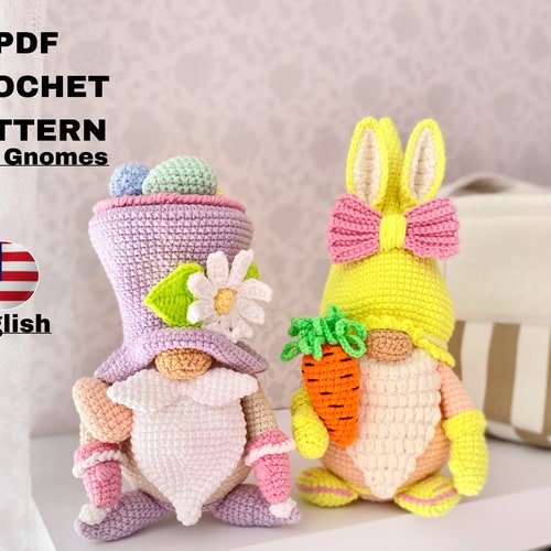 Fall Garden Gnome Crochet Pattern PDF Fall / Autumn Amigurumi - Etsy