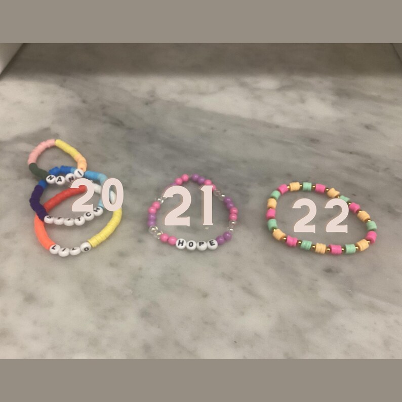 Preppy Summer Bracelets - Etsy