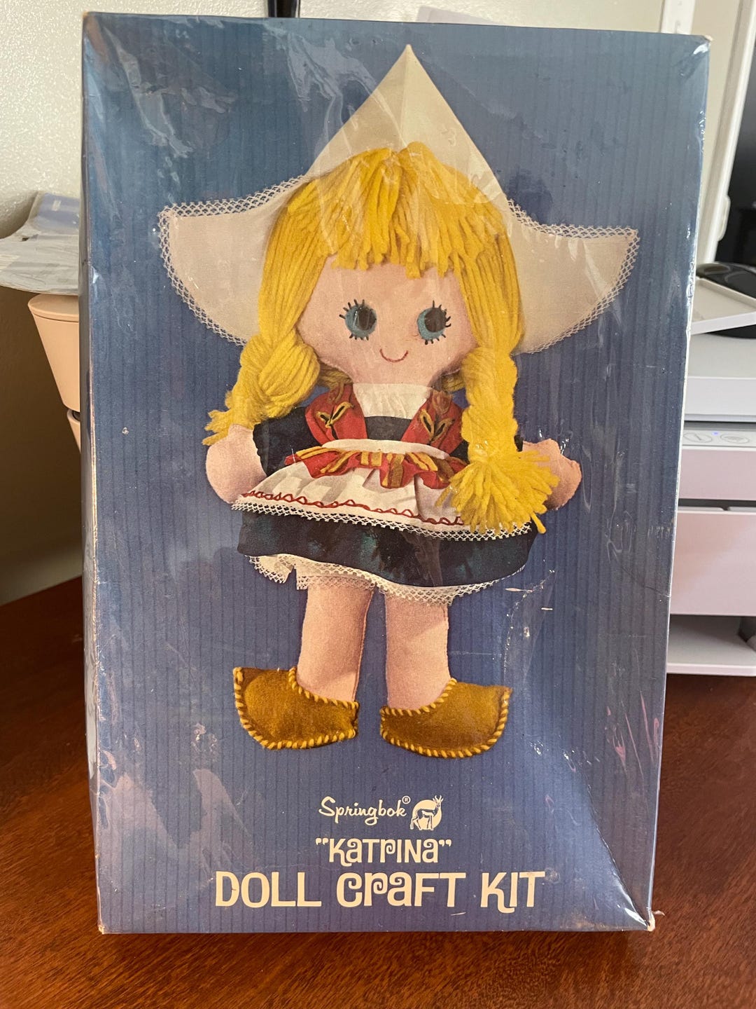 Vintage Springbok International Doll Craft Kit - Katrina - Etsy