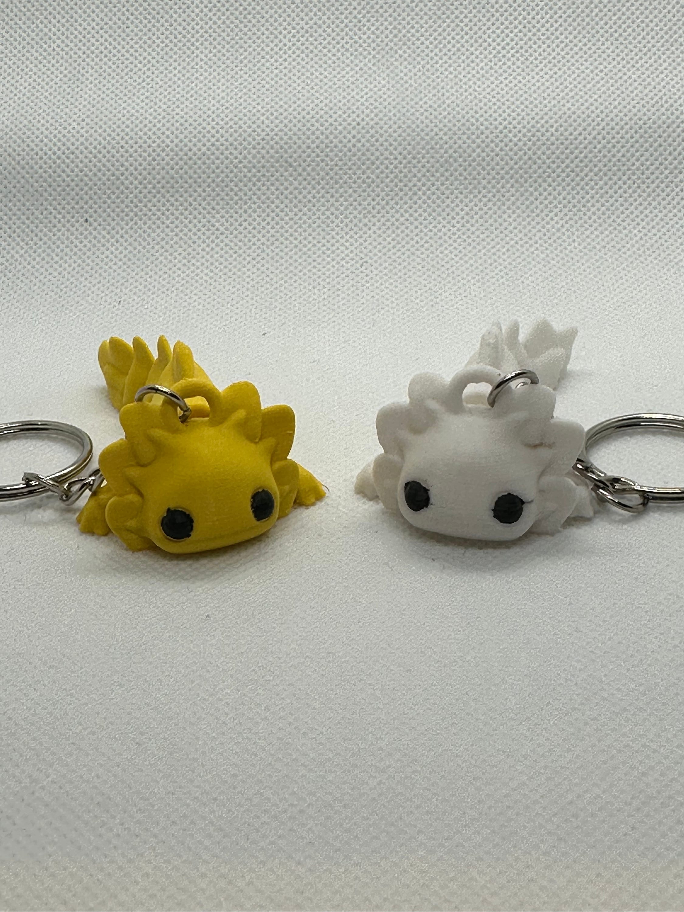 Articulated Axolotl Keychain Fidget Toy Handcrafted 3D Print - Etsy