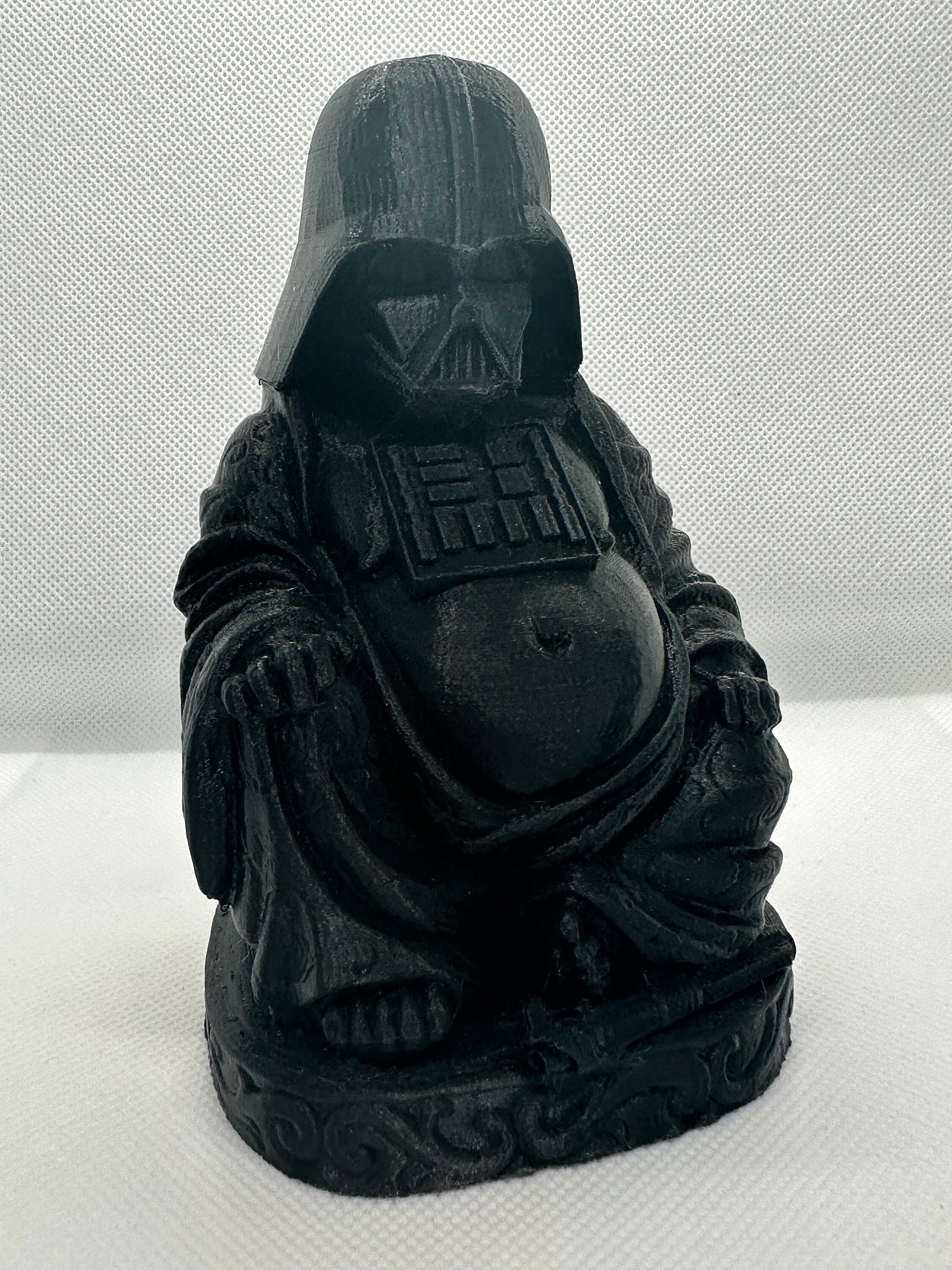 Darth Buddha 3D Printed Statue Find Balance in the Dark Side - Etsy