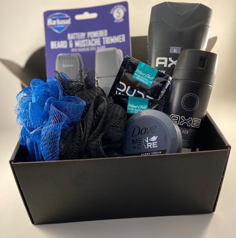 Man’s Gift Box Basket a Perfect Care Package for Him, Graduation ...