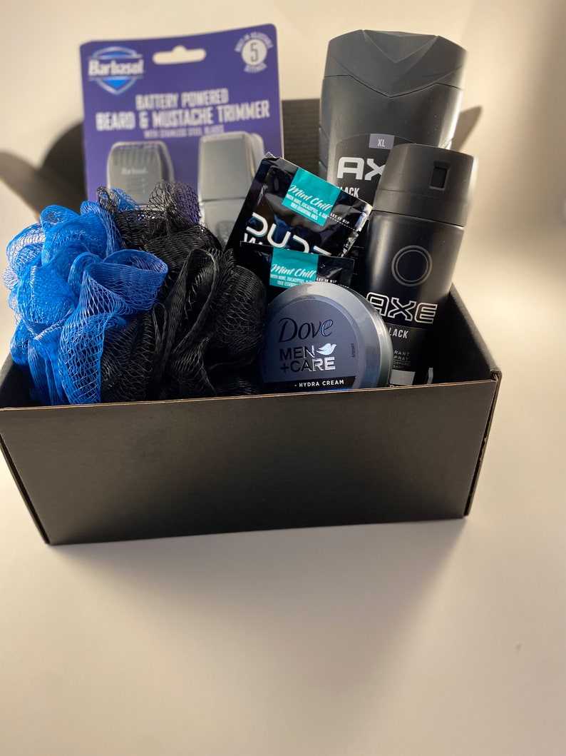 Man’s Gift Box Basket a Perfect Care Package for Him, Graduation ...