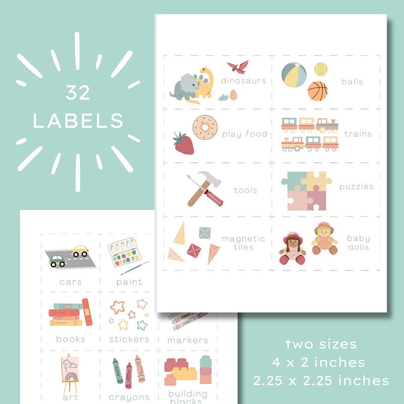 Trofast Labels - Etsy