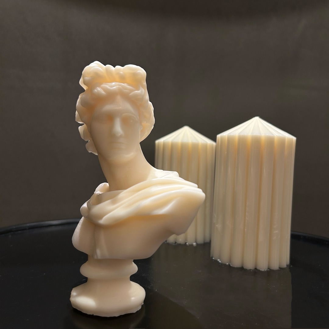 Apollo the Sculptural Fragrance Candle | Home Decor, Renaissance Roman ...