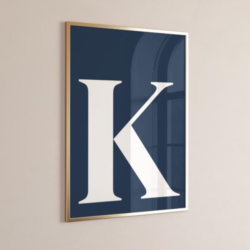 Letter K Print - Etsy