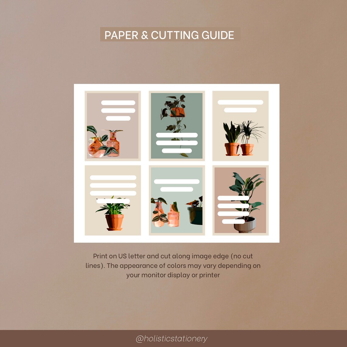 Printable Blank Affirmation Cards Wellness Gratitude - Etsy